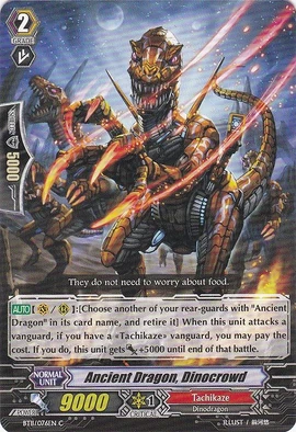 Ancient Dragon, Dinocrowd | Cardfight!! Vanguard Wiki | Fandom