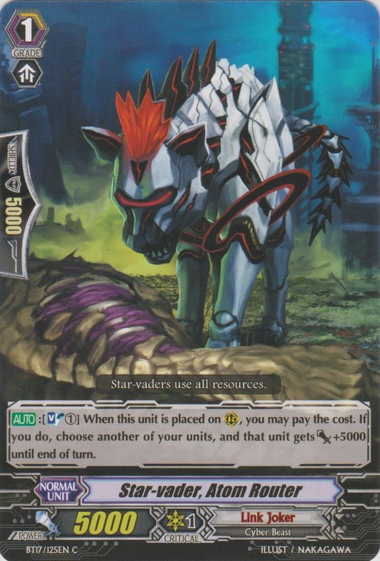 Star-vader, Atom Router | Cardfight!! Vanguard Wiki | Fandom