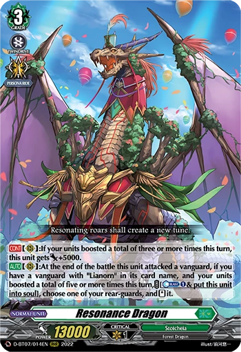 Resonance Dragon | Cardfight!! Vanguard Wiki | Fandom