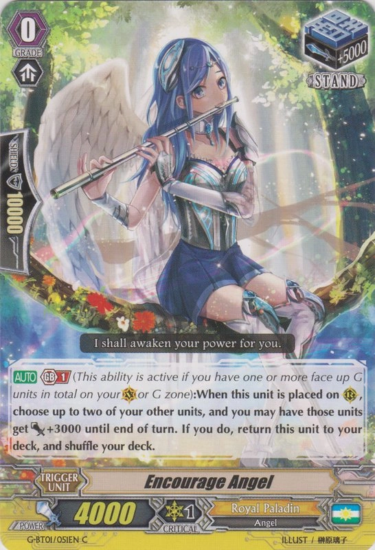 Card Gallery:Encourage Angel | Cardfight!! Vanguard Wiki | Fandom