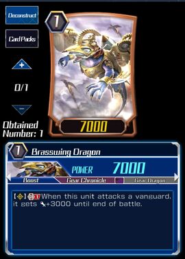 Brasswing Dragon (ZERO) | Cardfight!! Vanguard Wiki | Fandom Brasswing Dragon (ZERO) | Cardfight!! Vanguard Wiki | Fandom