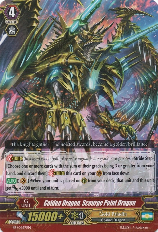 Golden Dragon, Scourge Point Dragon | Cardfight!! Vanguard Wiki | Fandom