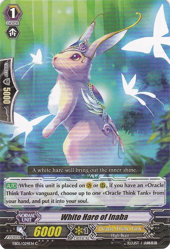 White Hare of Inaba | Cardfight!! Vanguard Wiki | Fandom