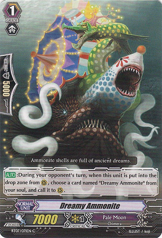 Dreamy Ammonite | Wiki Cardfight!! Vanguard | Fandom