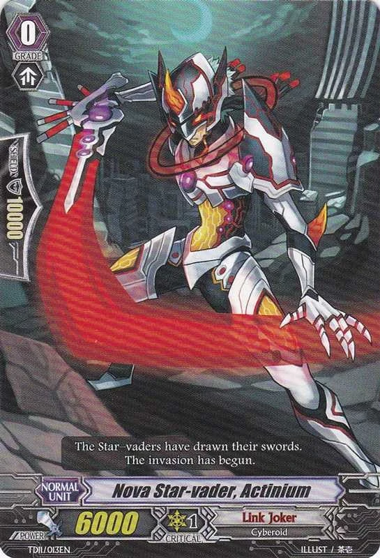 Nova Star-vader, Actinium | Cardfight!! Vanguard Wiki | Fandom