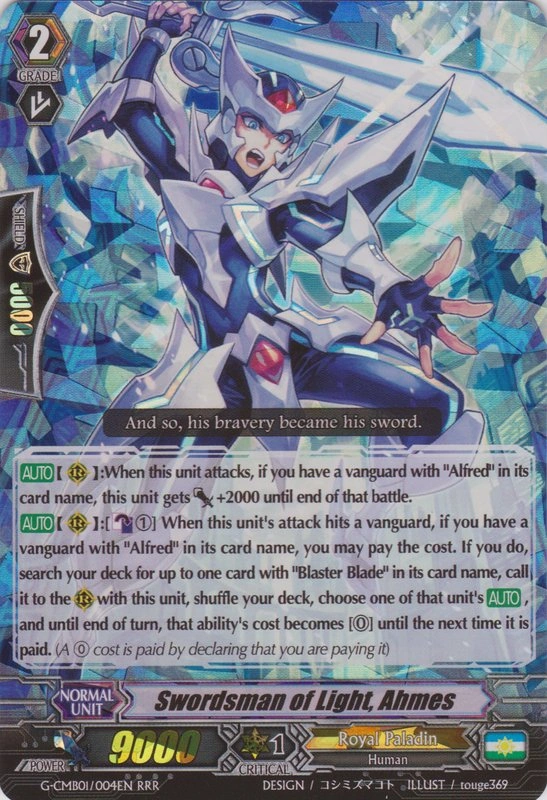 Swordsman of Light, Ahmes | Cardfight!! Vanguard Wiki | Fandom