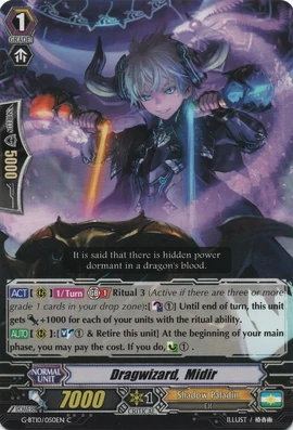 Dragwizard, Midir | Cardfight!! Vanguard Wiki | Fandom