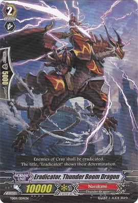Eradicator, Thunder Boom Dragon | Cardfight!! Vanguard Wiki | Fandom
