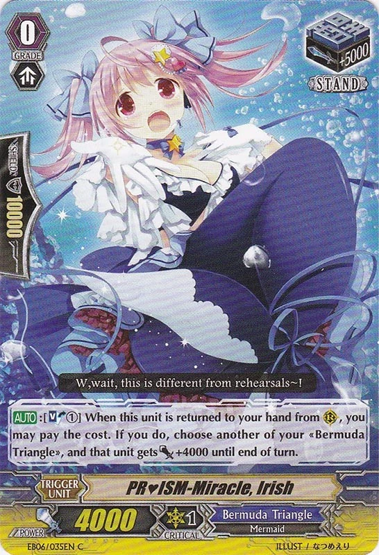 PR♥ISM-Miracle, Irish | Wiki Cardfight!! Vanguard | Fandom