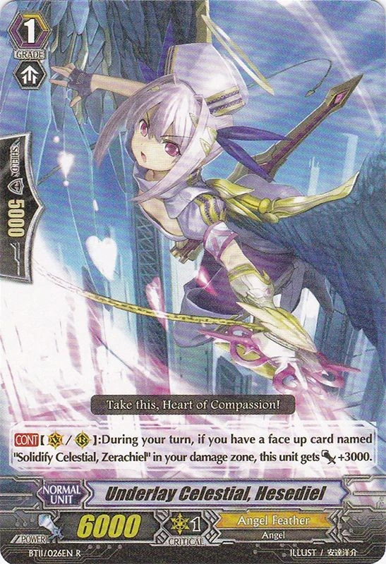 Underlay Celestial, Hesediel | Wiki Cardfight!! Vanguard | Fandom