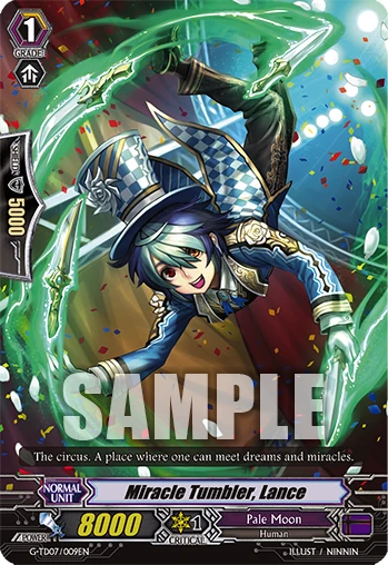 Card Gallery:Miracle Tumbler, Lance | Cardfight!! Vanguard Wiki | Fandom
