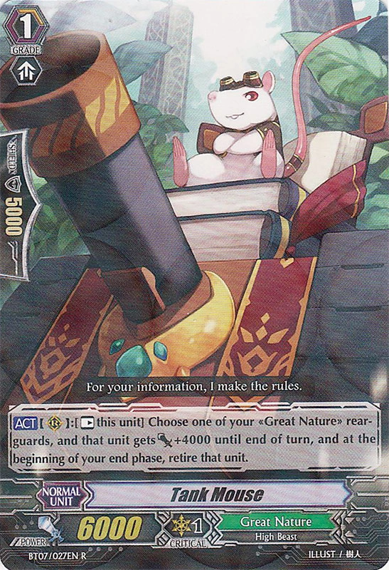 Tank Mouse | Wiki Cardfight!! Vanguard | Fandom