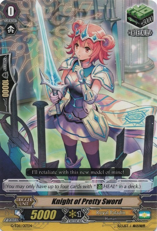Knight of Pretty Sword | Cardfight!! Vanguard Wiki | Fandom
