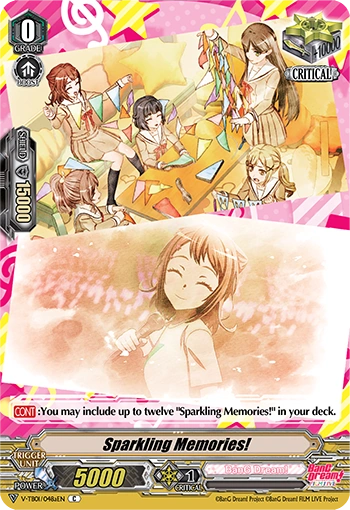Sparkling Memories! | Cardfight!! Vanguard Wiki | Fandom