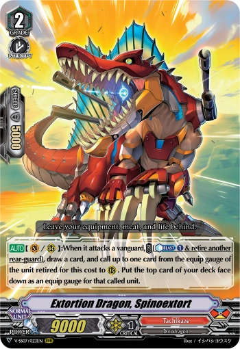 Card Gallery:Extortion Dragon, Spinoextort | Cardfight!! Vanguard Wiki ...