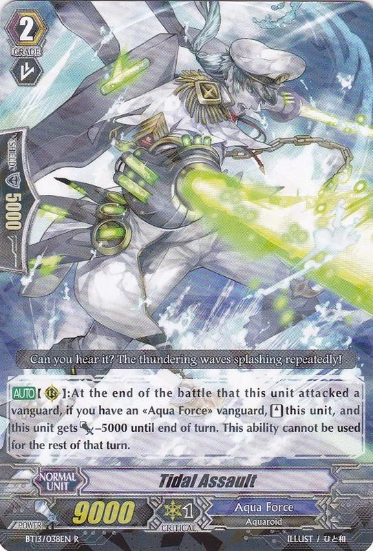 Card Gallery:Tidal Assault | Cardfight!! Vanguard Wiki | Fandom