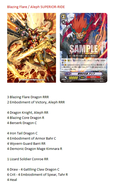 User blog:Metanoiance/Deckprofile: Blazing Flare Aleph SUPERIOR-RIDE ...
