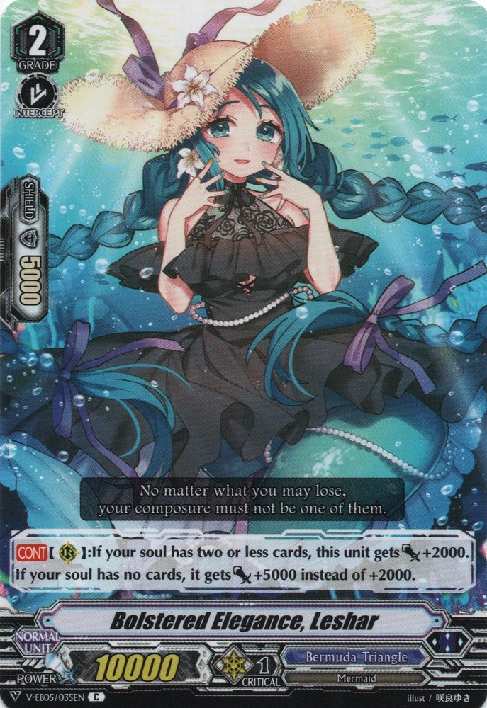 Bolstered Elegance, Leshar | Cardfight!! Vanguard Wiki | Fandom
