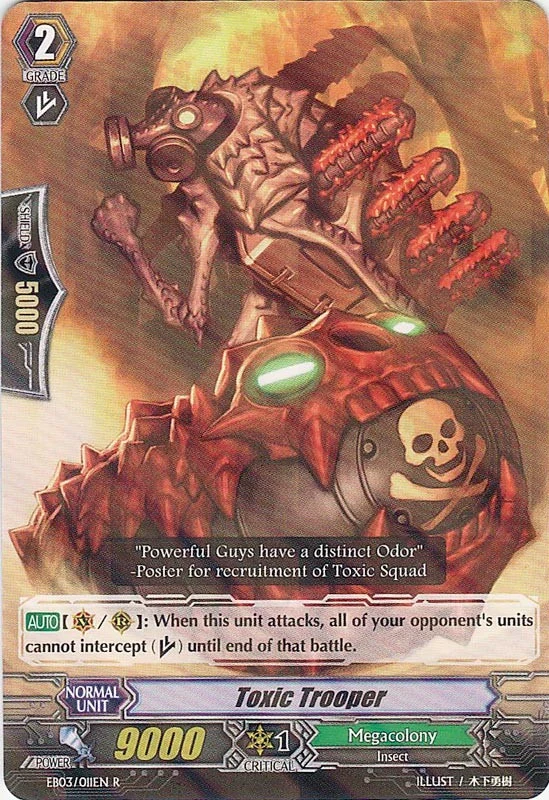 Toxic Trooper | Cardfight!! Vanguard Wiki | Fandom