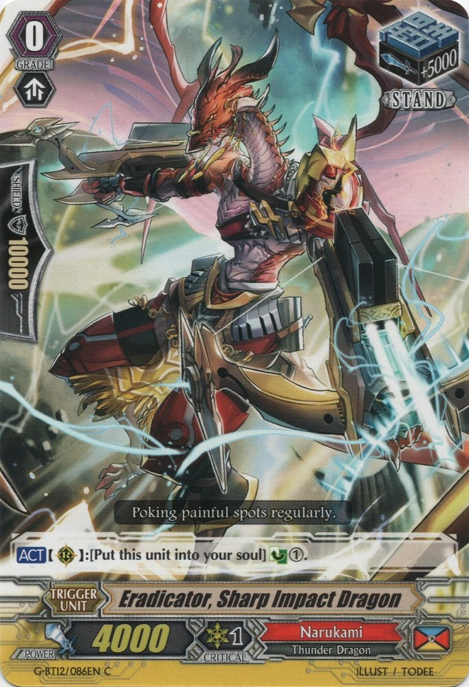 Eradicator, Sharp Impact Dragon | Cardfight!! Vanguard Wiki | Fandom