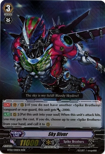 Sky Diver | Wiki Cardfight!! Vanguard | Fandom