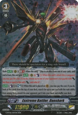 Exxtreme Battler, Danshark | Cardfight!! Vanguard Wiki | Fandom