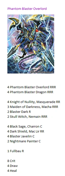 User blog:Metanoiance/Deckprofile: Phantom Blaster OVERLORD | Cardfight ...