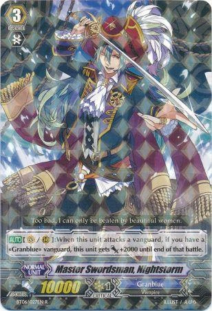 Master Swordsman, Nightstorm | Wiki Cardfight!! Vanguard | Fandom
