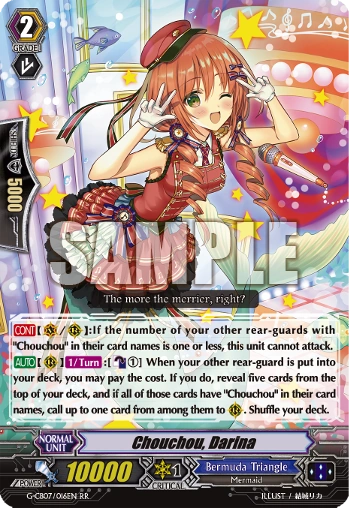 Card Gallery:Chouchou, Darina | Cardfight!! Vanguard Wiki | Fandom