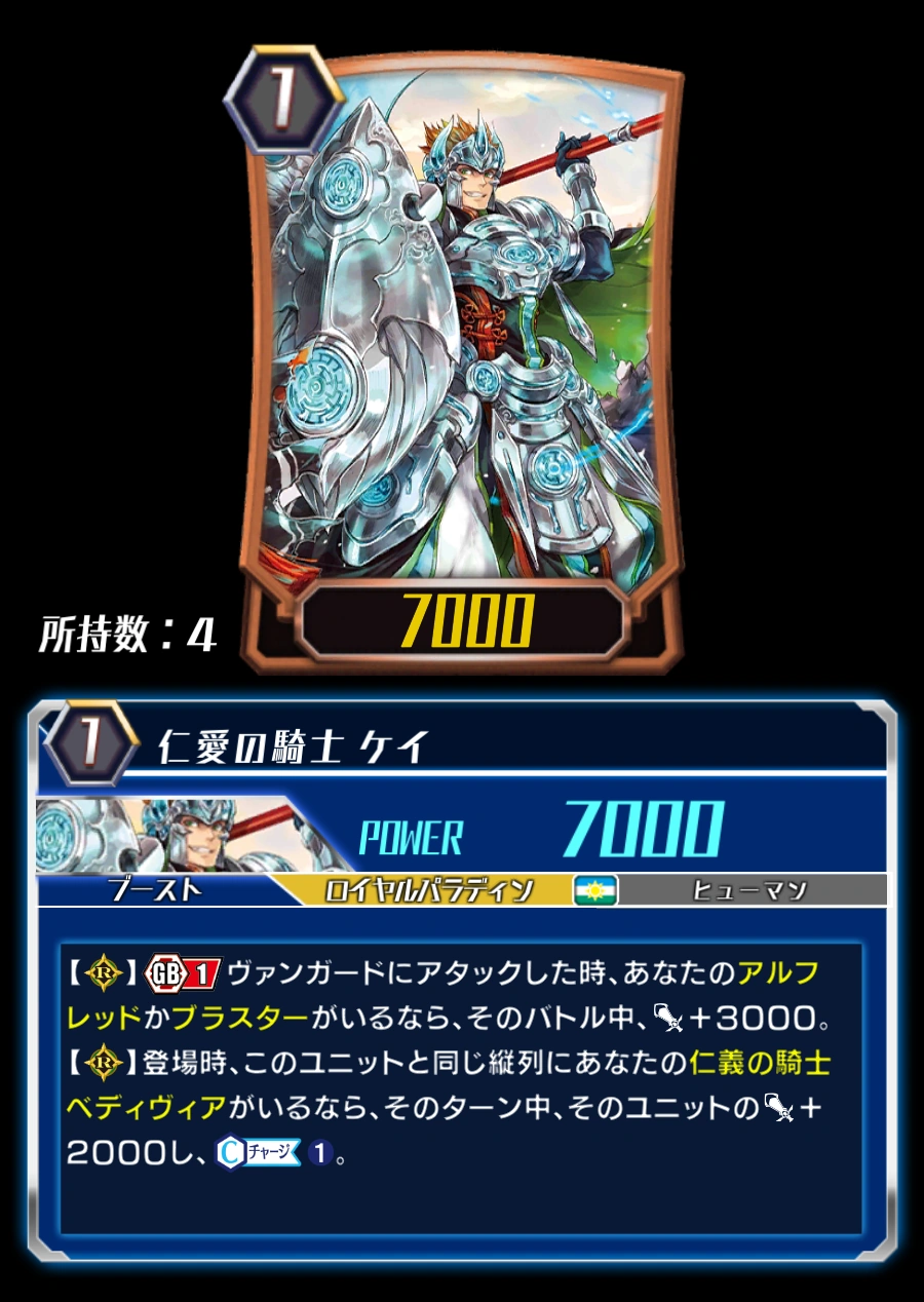Knight of Benevolence, Kay (ZERO) | Cardfight!! Vanguard Wiki | Fandom