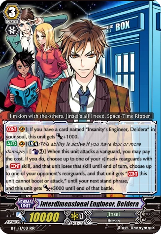 Interdimensional Engineer, Deidera | Cardfight!! Vanguard Fanon Wiki ...