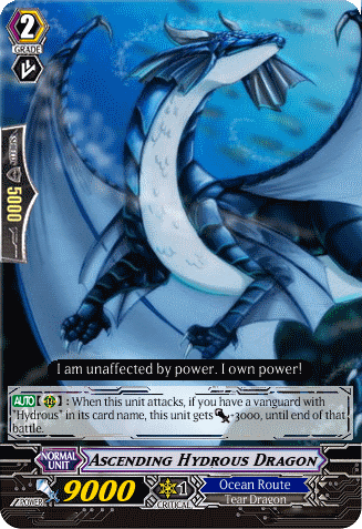 Ascending Hydrous Dragon | Cardfight!! Vanguard Fanon Wiki | Fandom