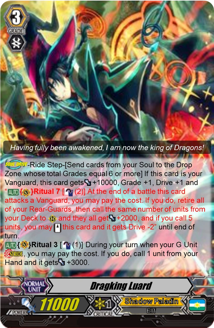 Dragking Luard | Cardfight!! Vanguard Fanon Wiki | Fandom