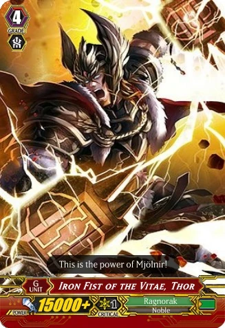 Iron Fist of the Vitae, Thor | Cardfight!! Vanguard Fanon Wiki | Fandom