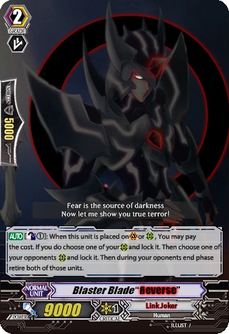 Blaster Blade Reverse | Cardfight!! Vanguard Fanon Wiki | Fandom