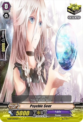 Psychic Seer | Cardfight!! Vanguard Fanon Wiki | Fandom