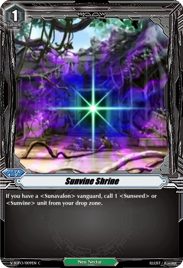 Sunvine Shrine | Cardfight!! Vanguard Fanon Wiki | Fandom