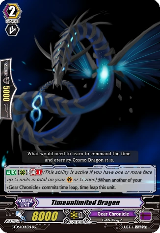 Timeunlimited Dragon | Cardfight!! Vanguard Fanon Wiki | Fandom