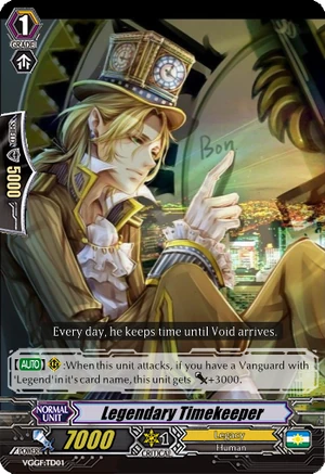 Legendary Timekeeper | Cardfight!! Vanguard Fanon Wiki | Fandom