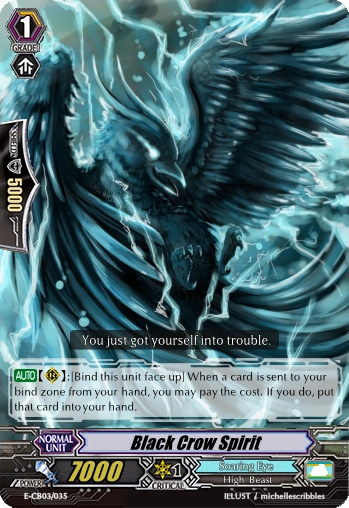 Black Crow Spirit | Cardfight!! Vanguard Fanon Wiki | Fandom