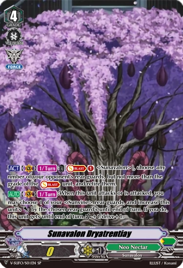 Sunavalon Dryatrentiay | Cardfight!! Vanguard Fanon Wiki | Fandom