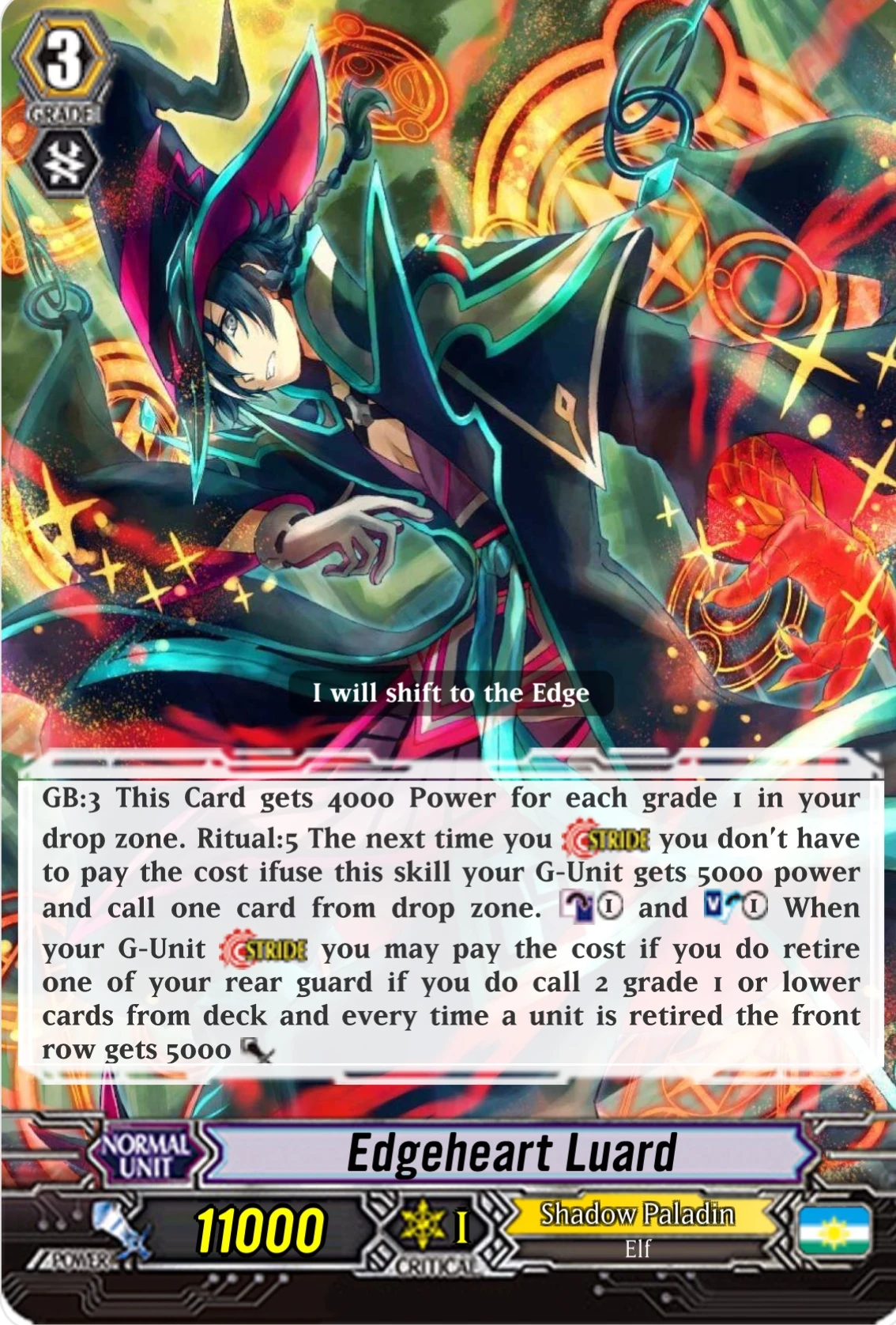 Edgeheart Luard | Cardfight!! Vanguard Fanon Wiki | Fandom