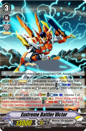 Exxtreme Battler Victor (V Series) | Cardfight!! Vanguard Fanon Wiki | Fandom