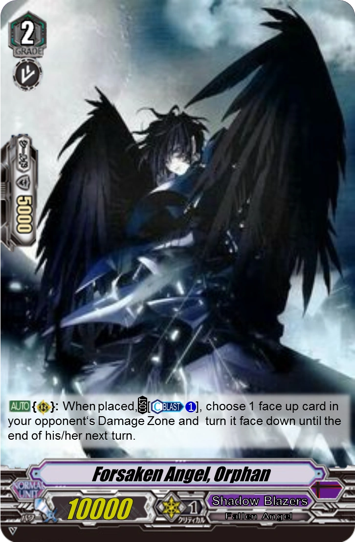 Forsaken Angel, Orphan | Cardfight!! Vanguard Fanon Wiki | Fandom