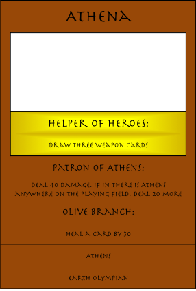Athena | Card Game Creator Wiki | Fandom