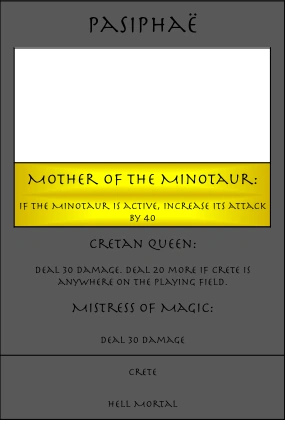 Pasiphaë | Card Game Creator Wiki | Fandom