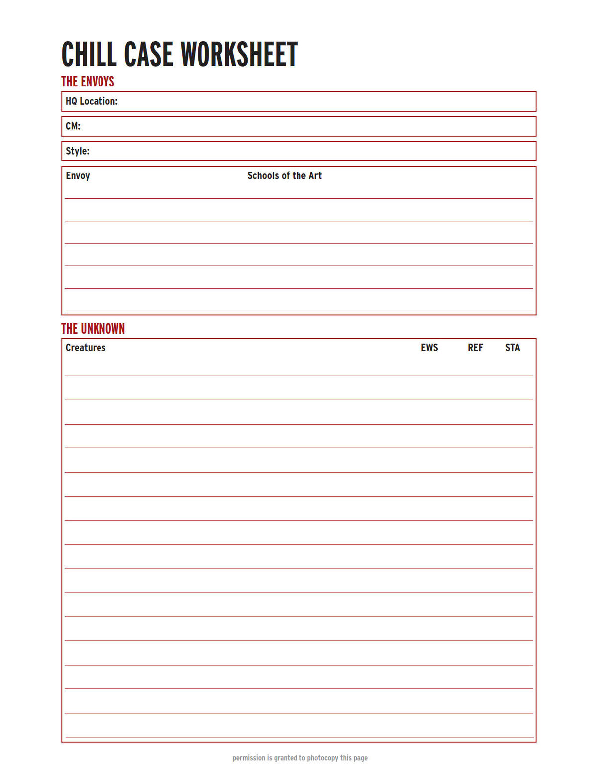Case Worksheet Card Game Database Wiki Fandom