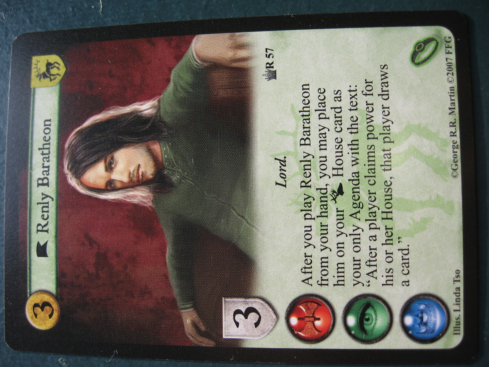 Renly Baratheon Fke Cardguide Wiki Fandom