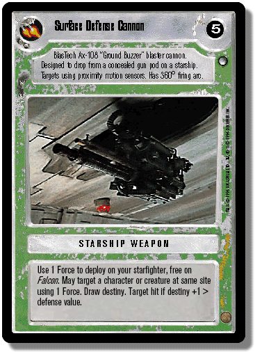 Surface Defense Cannon Hoth Cardguide Wiki Fandom