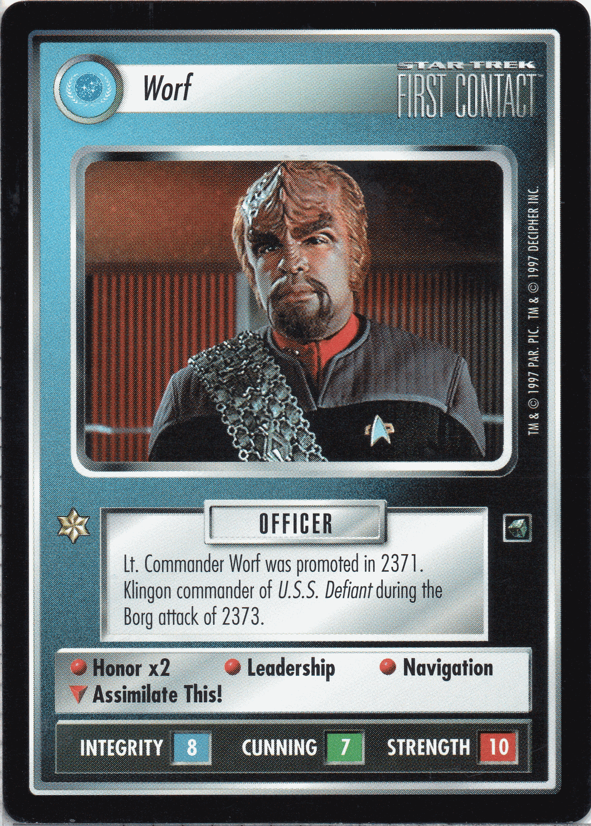 Worf Fc Cardguide Wiki Fandom